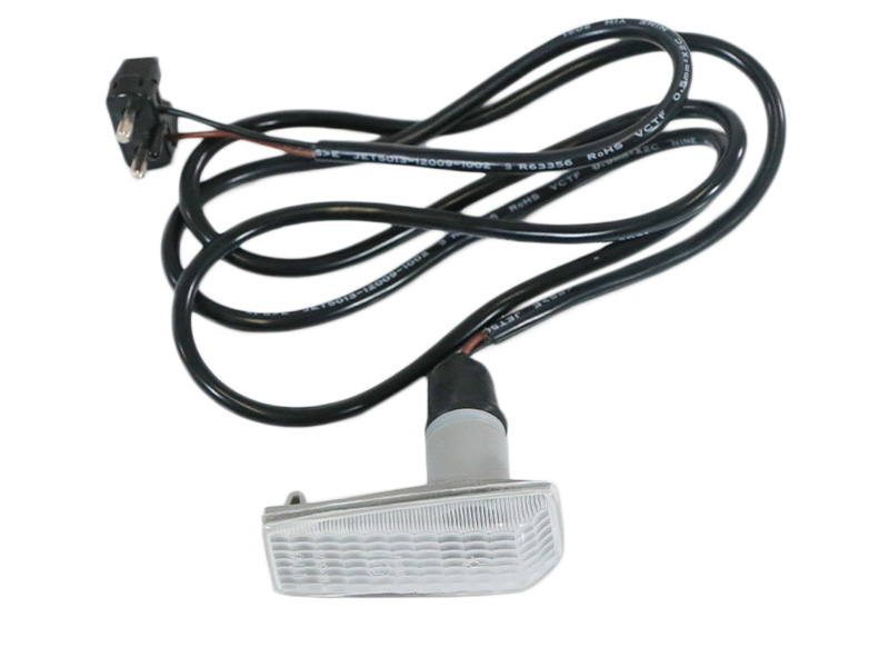 Indicator light in white for side installation on Mercedes W201 W202 ...