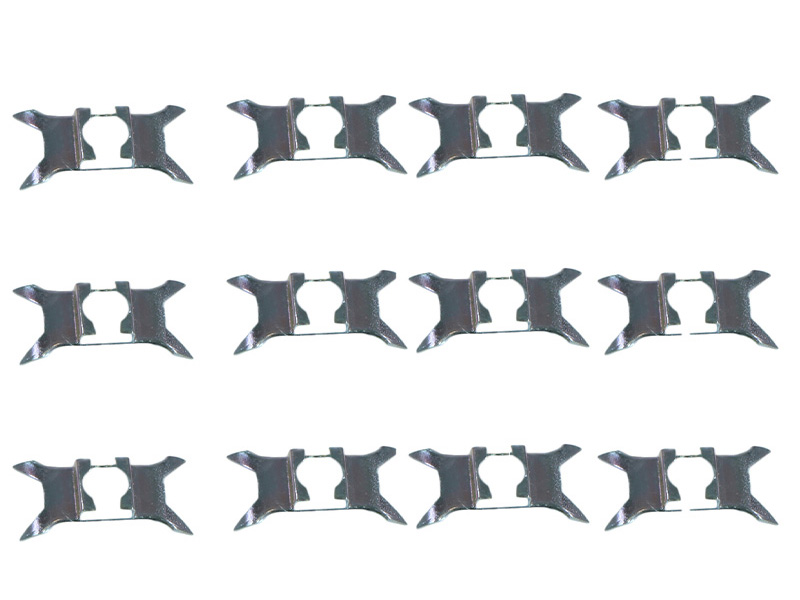 12 x metal clips for Mercedes W113 aluminum trim strips – TOP CLASSIC ...